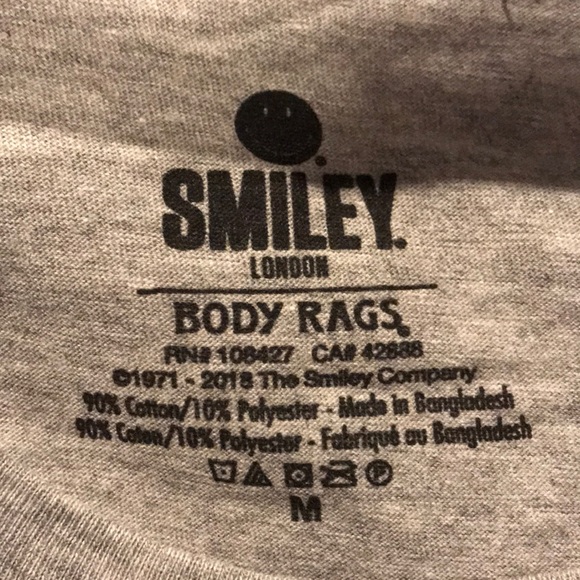 SMILEY LONDON | Shirts | Smiley London Nwt Mens Tshirt | Poshmark